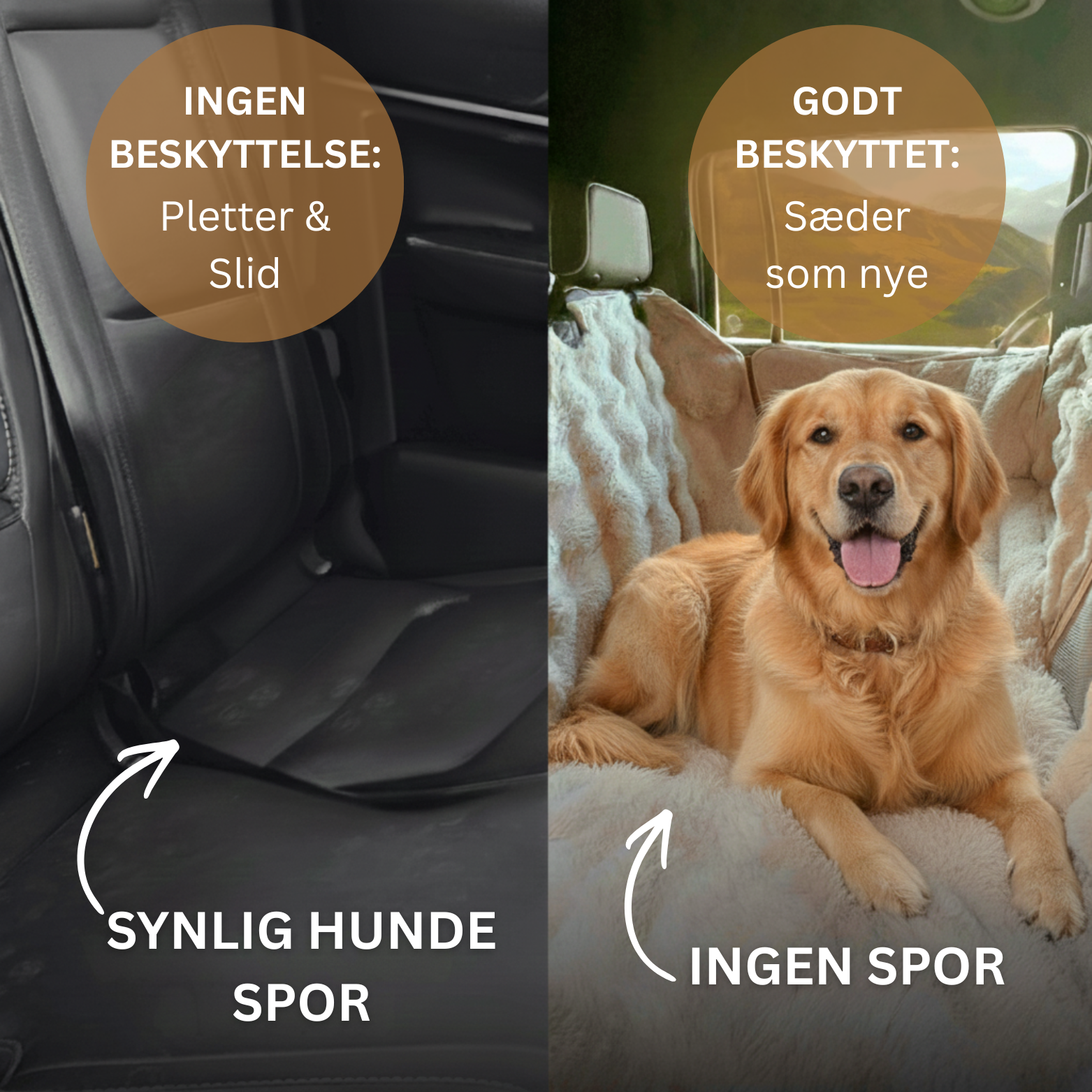 Lux seng til bilen – Hundly.dk